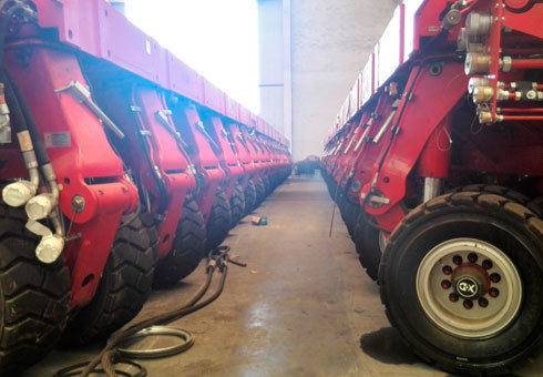 Self Propelled Modular Transporter: shanghai ruiqianhe imp&exp co.,ltd